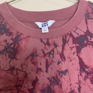 JoyLab | Sweaters | Joy Lab Plum Black Static Distressed Sweater ...